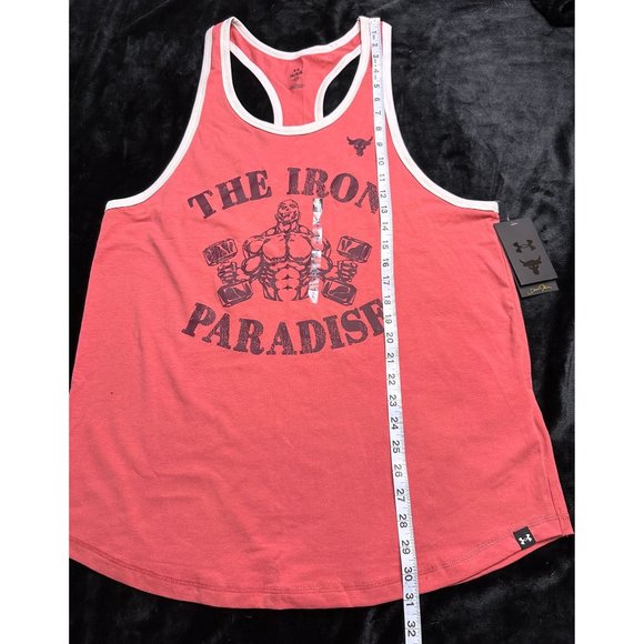 Under Armour | Shirts | Under Armour Project Rock Tank Top Loose Fit ...